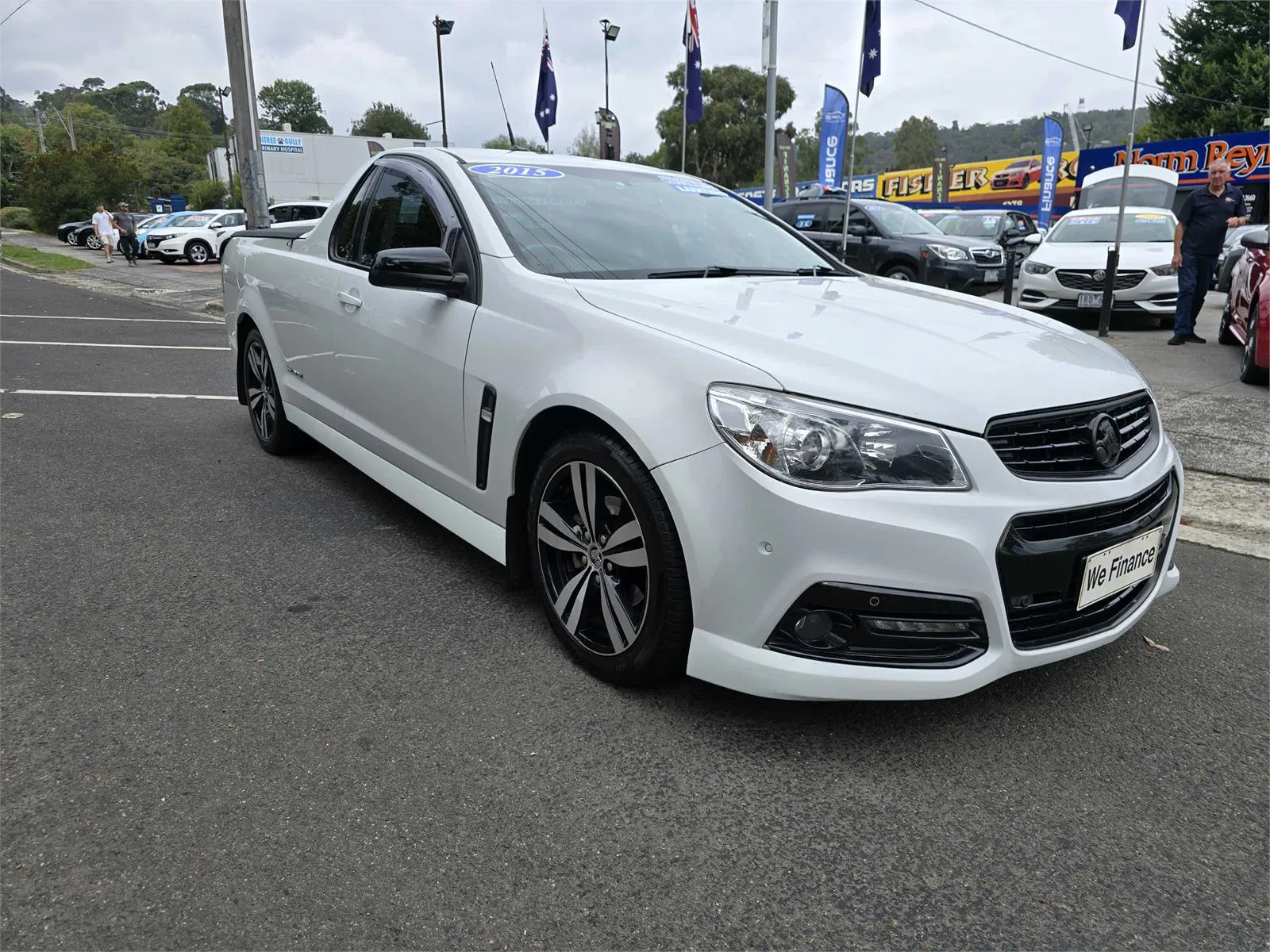 2015 Holden Ute SV6 Storm VF White | Auto Sale Australia